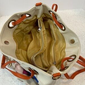 Giles N Brooks | Bags | Giles N Brooks Vintage Patchwork Faux Leather ...